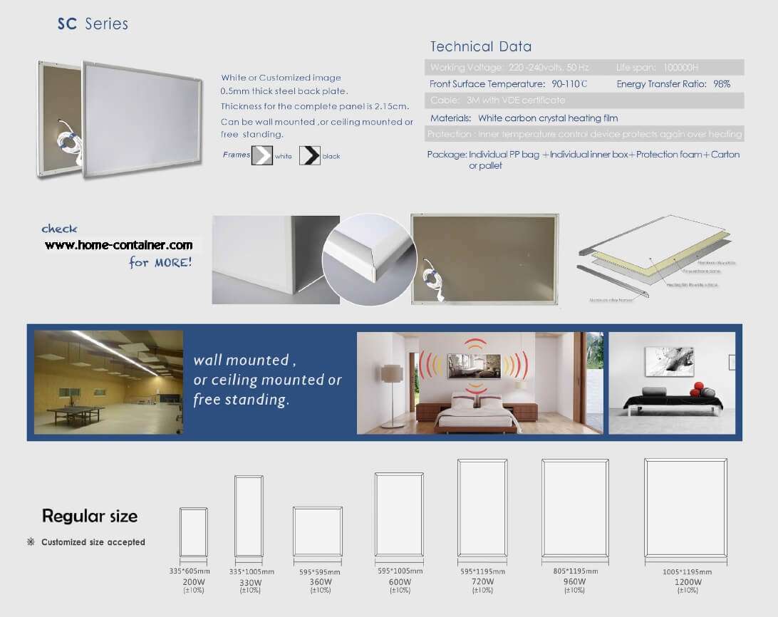 Chauffage Economique au Carbone Chauffez vos Espaces avec l'Infrarouge ...